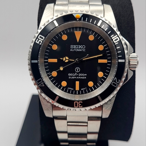 SeikoMod | Other | New Seiko Mod Milsub 395mm Automatic Dive Watch ...